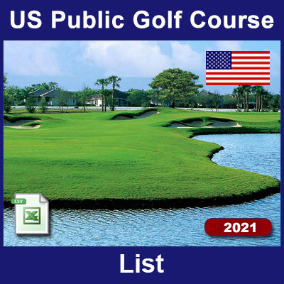 US Public Golf Course List | USBizData.com