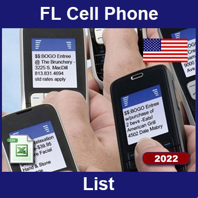 Florida Cell Phone List | USBizData.com